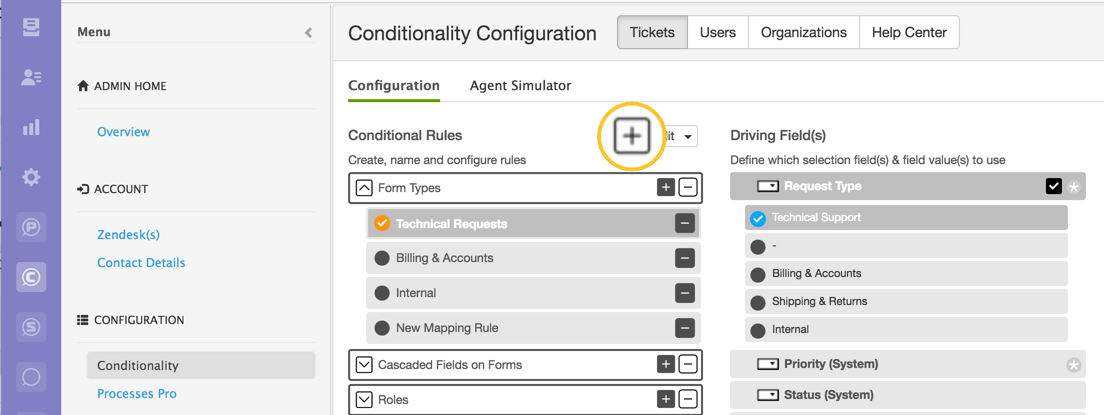 Creating Rule Groups & Rules – Support